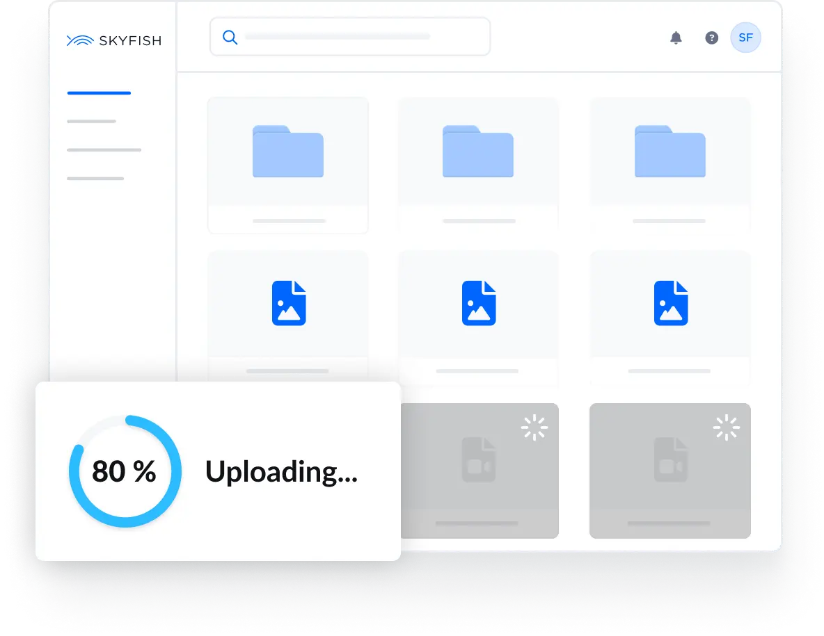 Skyfish – Secure Cloud Storage: GDPR-certified security for your files.
